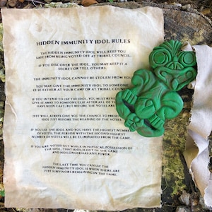 Survivor Heroes VS Villains Hidden Immunity Idol - Etsy