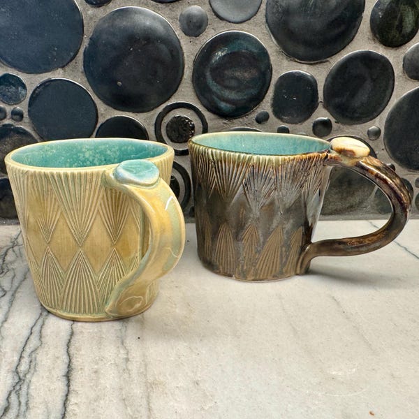 Art Deco Mug - Etsy
