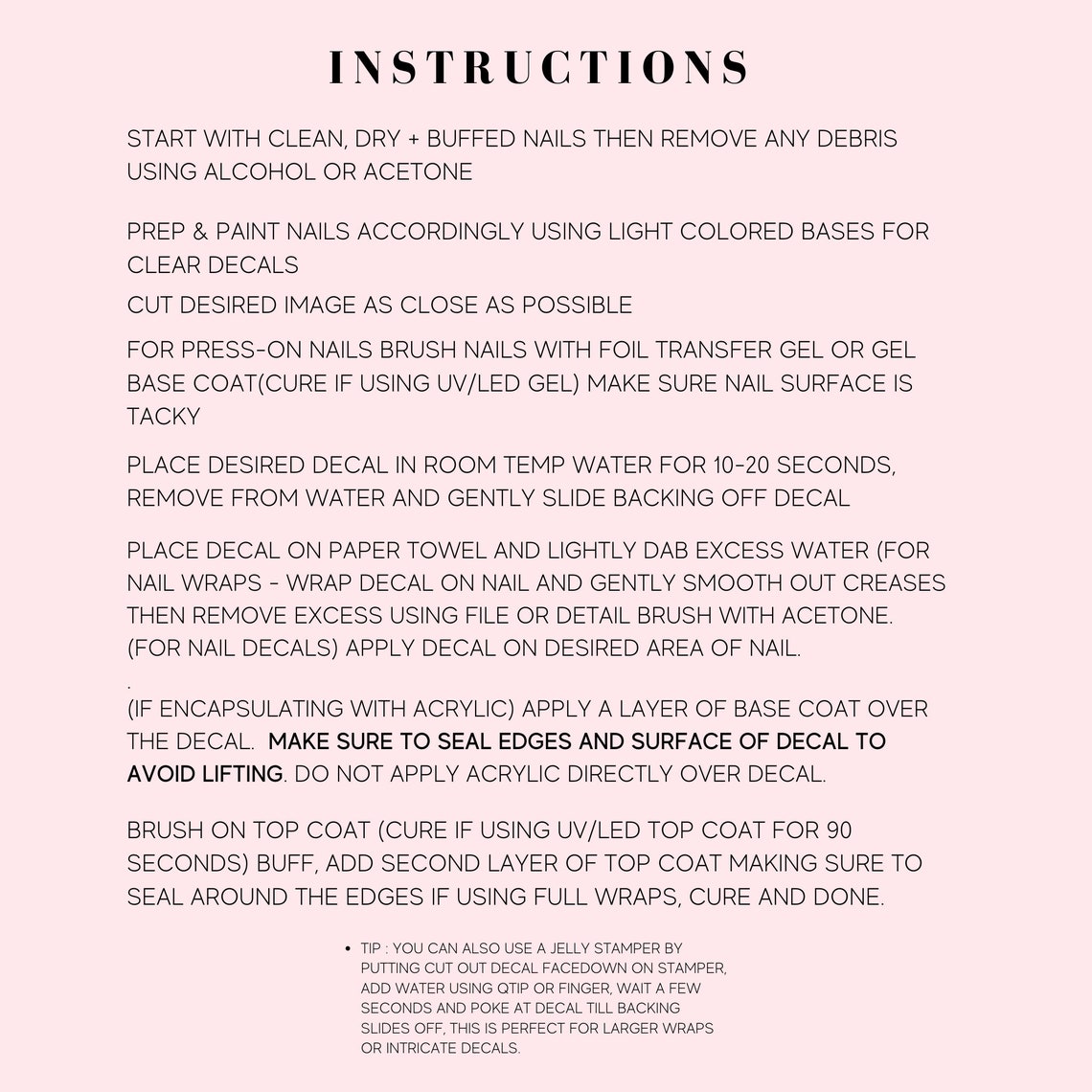 Trap House Baddie Nail Decals Super Bad Ski Mask Nail Art | Etsy