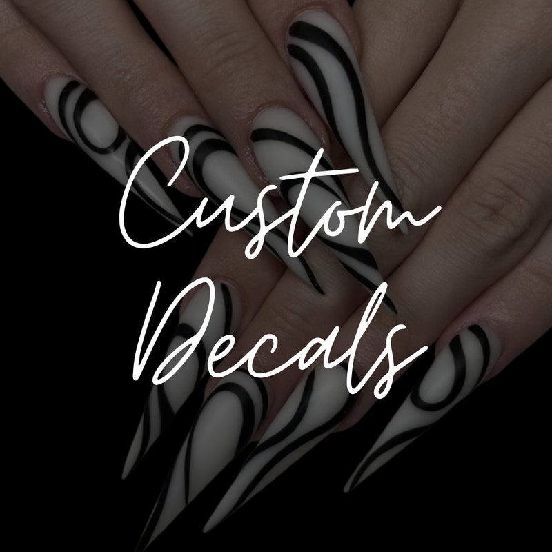 Nail Decals - Etsy