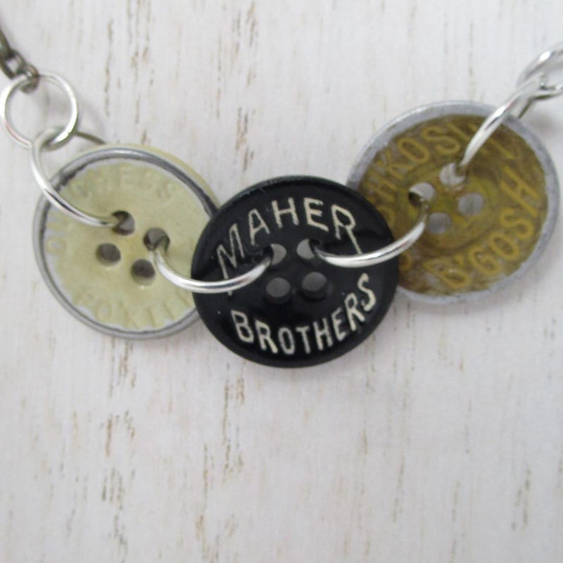 Industrial Buttons Decor - Etsy