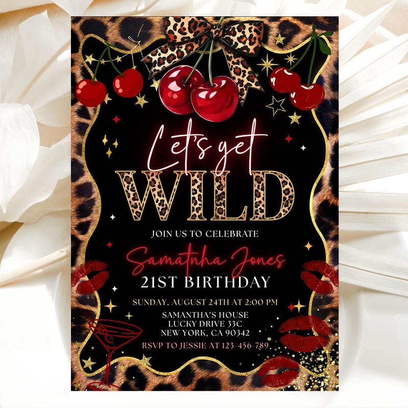Birthday Chic Invites - Etsy