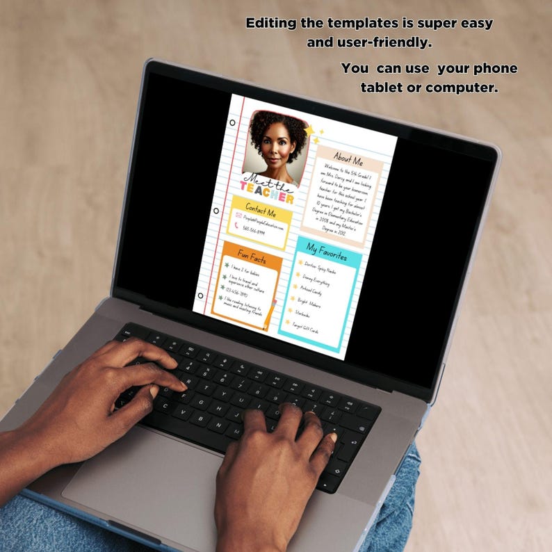 Meet the Teacher Template, Back to School Flyer, Meet the Teacher ...