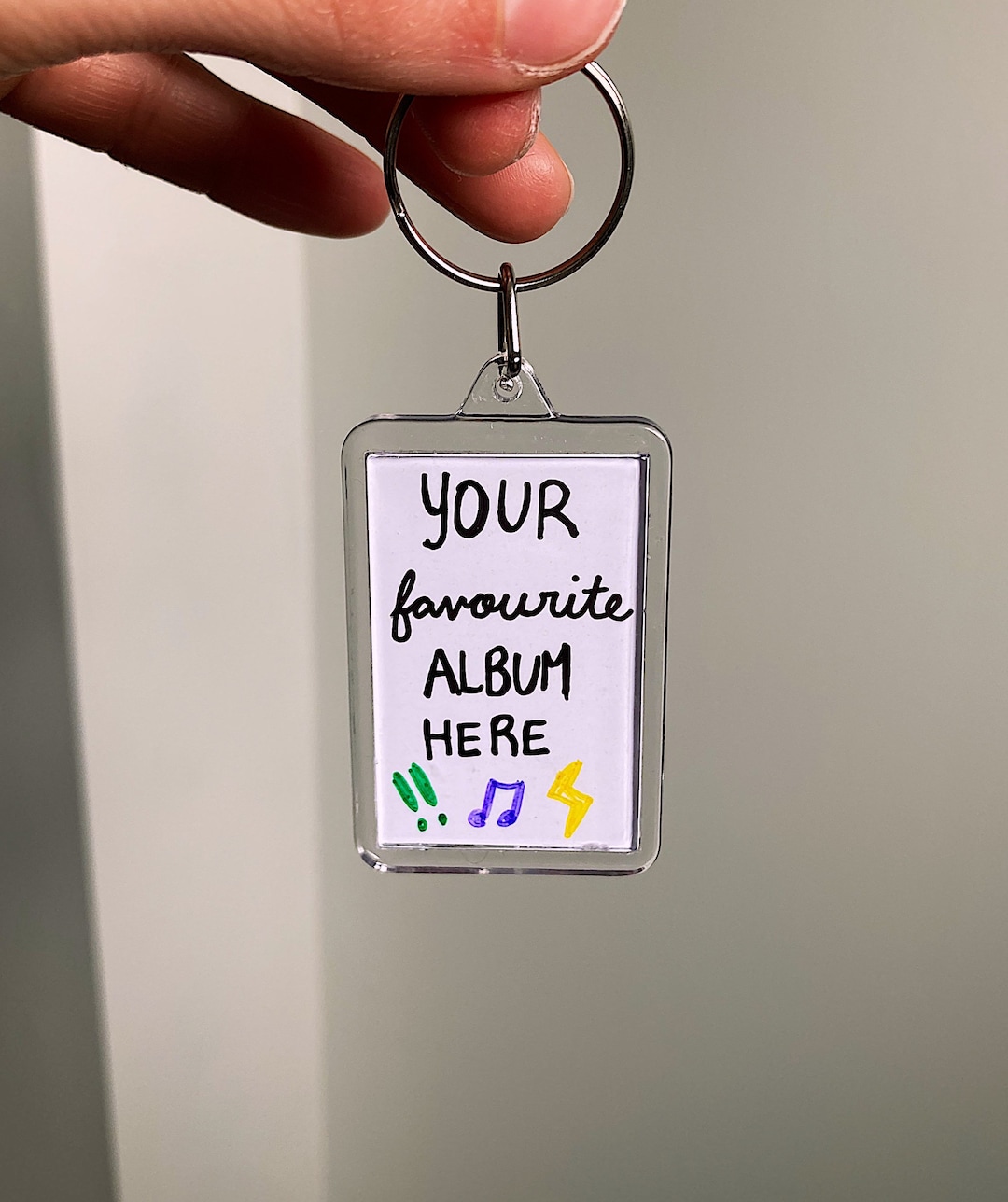 Custom Album Cover Keychains - Etsy