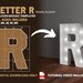 Letter R - All Sizes (from 1ft to 6ft)/mosaic Letters From Balloons/pdf ...