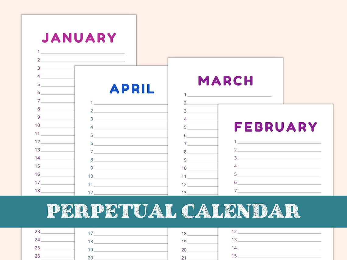 2023 2024 Calendar Bundle Printable Editable Landscape - Etsy