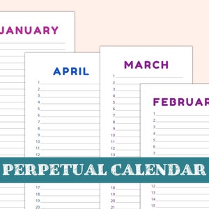 2023 2024 Calendar Bundle | Printable Editable Landscape Monthly ...