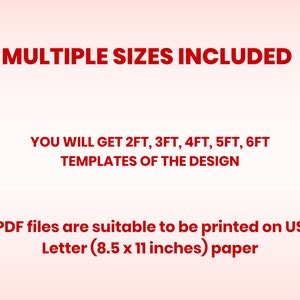 Number 5 BLOCK Font, Balloon Mosaic Template, Mosaic Number Template ...