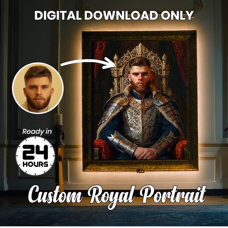 Royal Portrait - Etsy