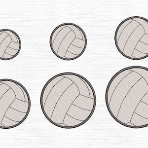 X6 Sizes - Netball - Digital Embroidery Machine Design/pattern ...