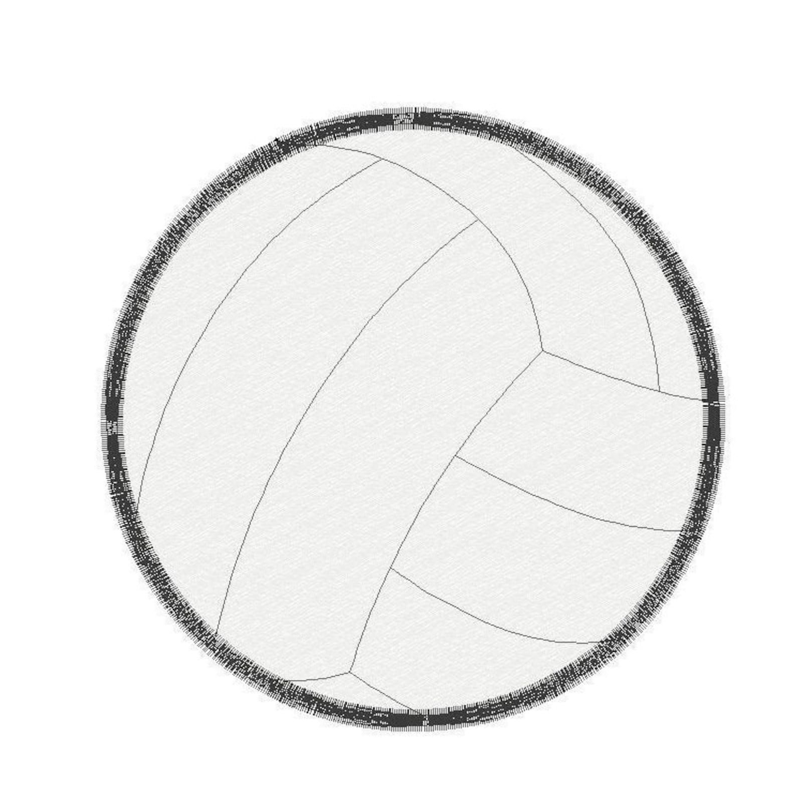 X6 Sizes Netball Digital Embroidery Machine Design/pattern - Etsy Australia