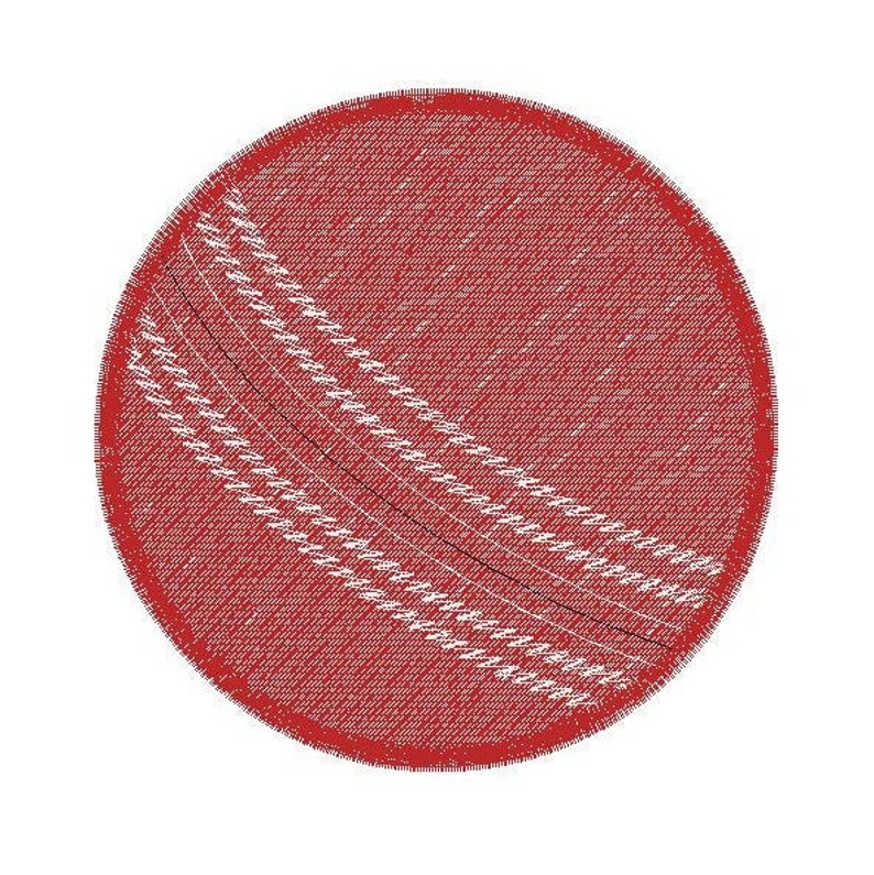 Cricket Ball - Digital Embroidery Machine Designs / Patterns - Instant ...