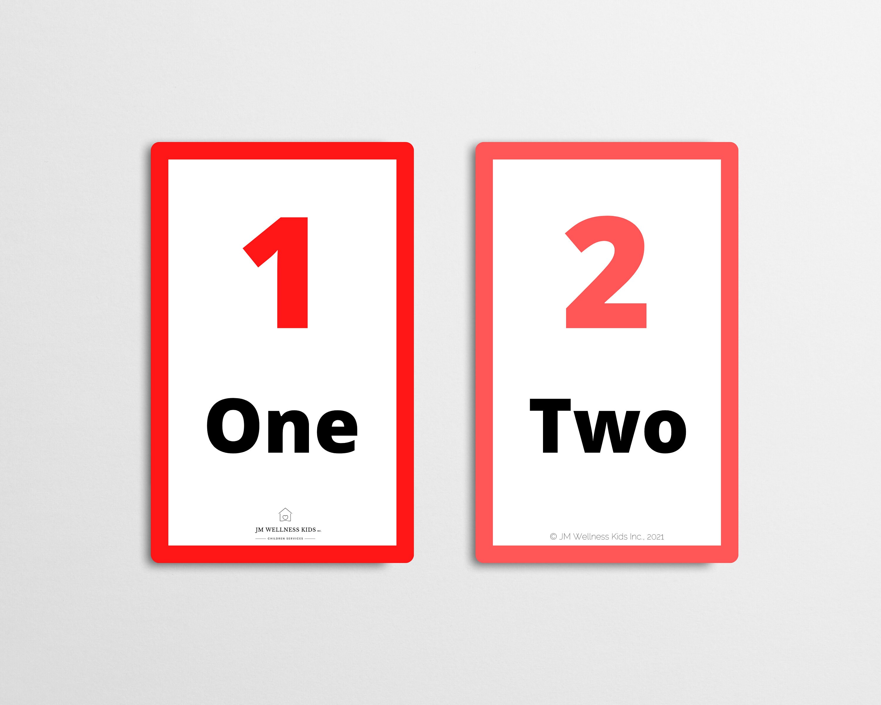 Printable Number Flash Cards 1 to 100 - Etsy
