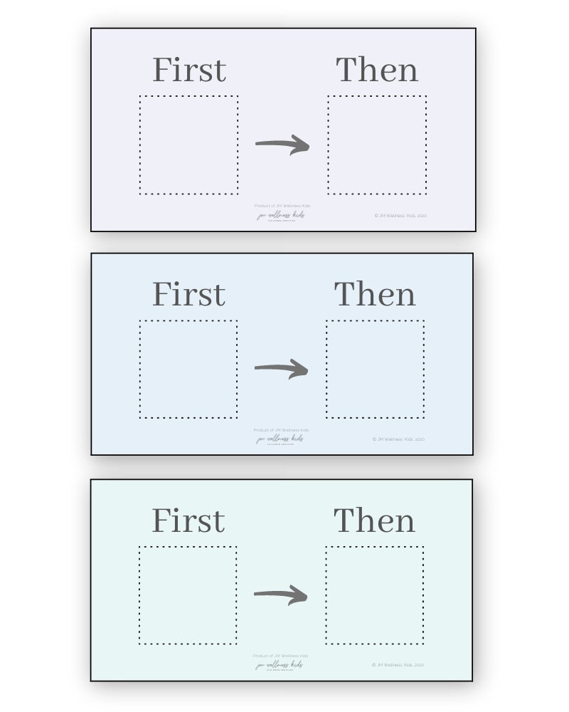 Printable First Then Visual Board - Etsy