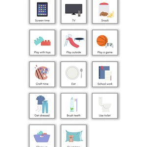 Printable First Then Visual Board | Etsy