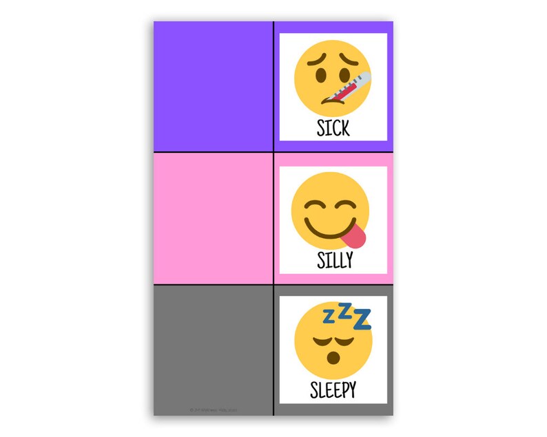 Printable Feelings Board - Etsy