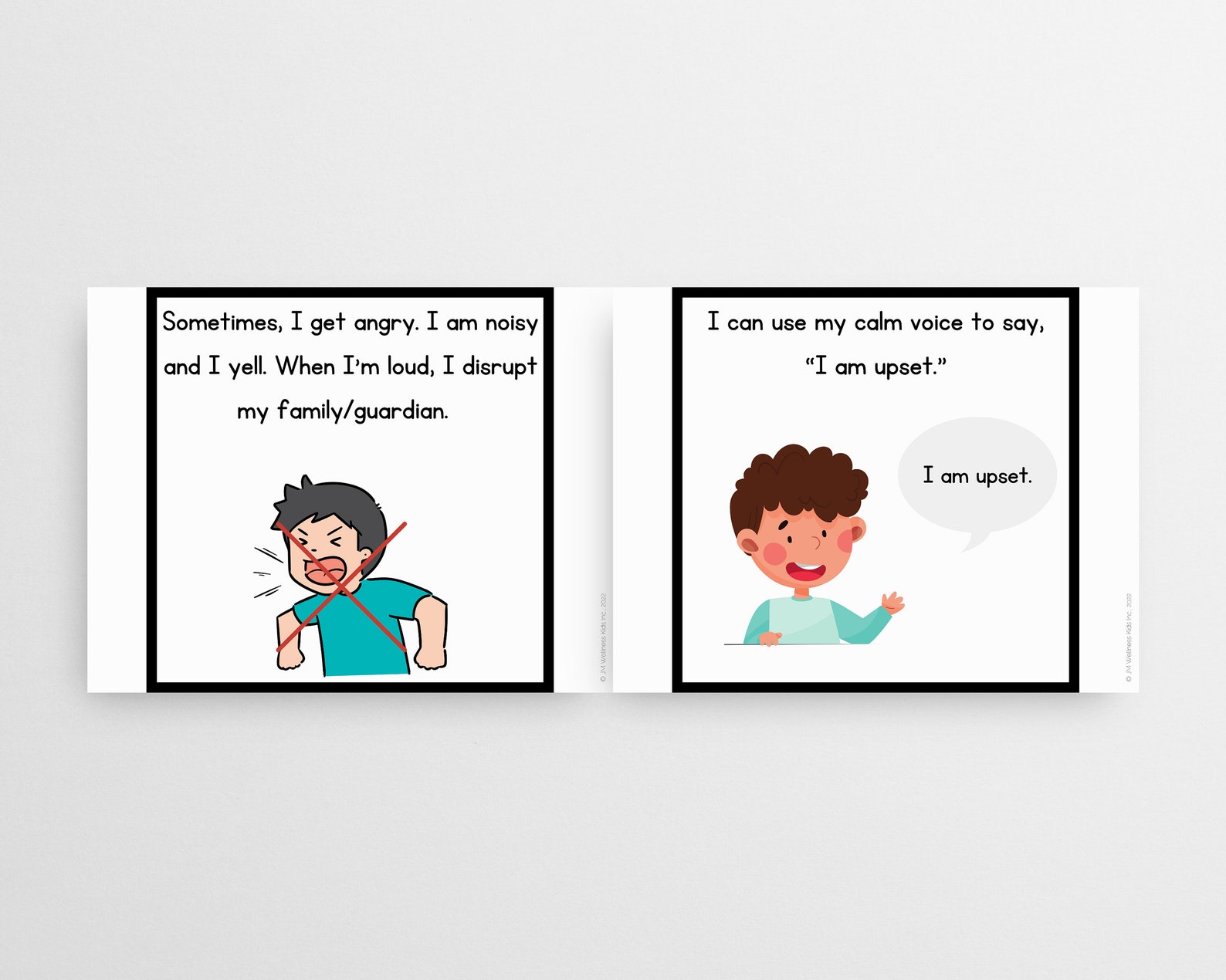 Quiet Voice Printable Social Story - Etsy