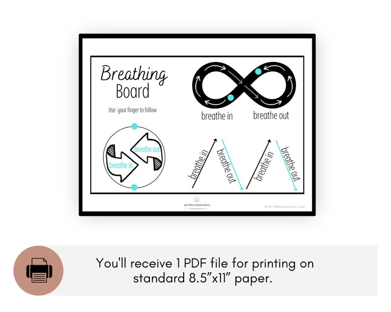 Printable Breathing Board - Etsy