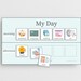 Printable School Day Visual Schedule for Kids mint - Etsy