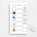 Winter Clothing Worksheets - Etsy