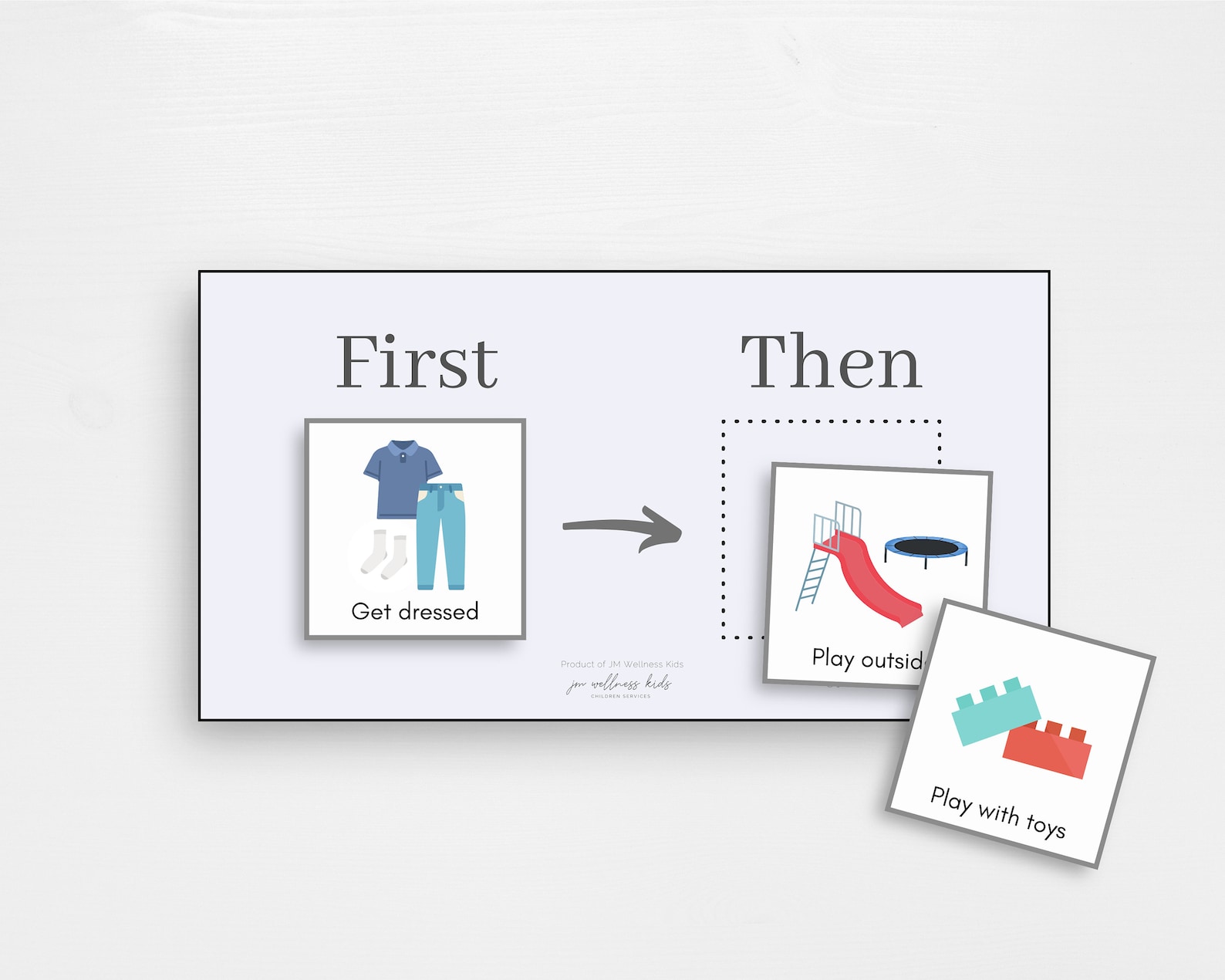 Printable First Then Visual Board - Etsy