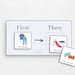 Printable First Then Visual Board - Etsy