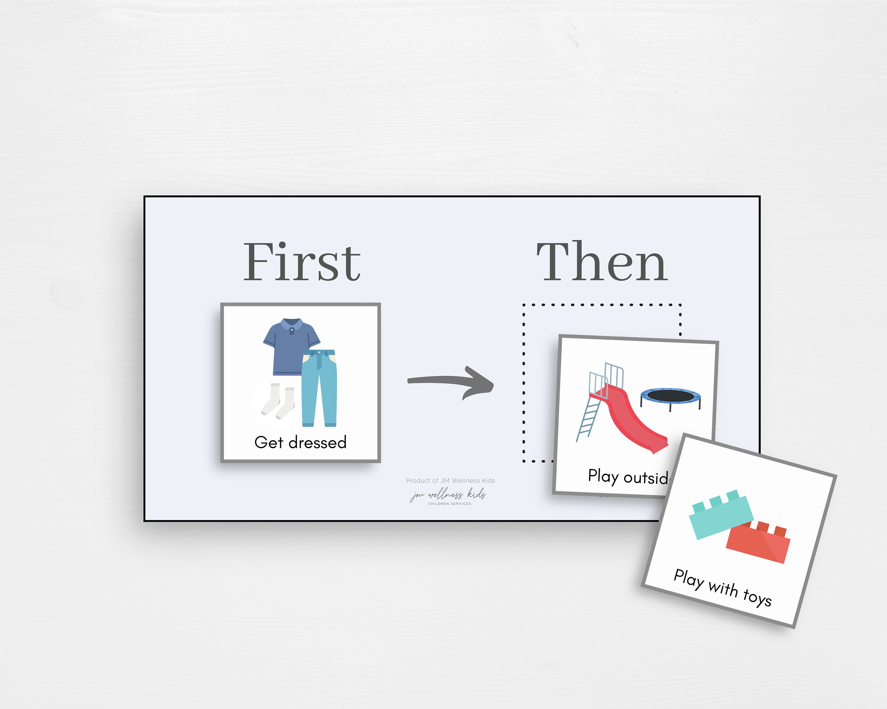 Printable First Then Visual Board - Etsy