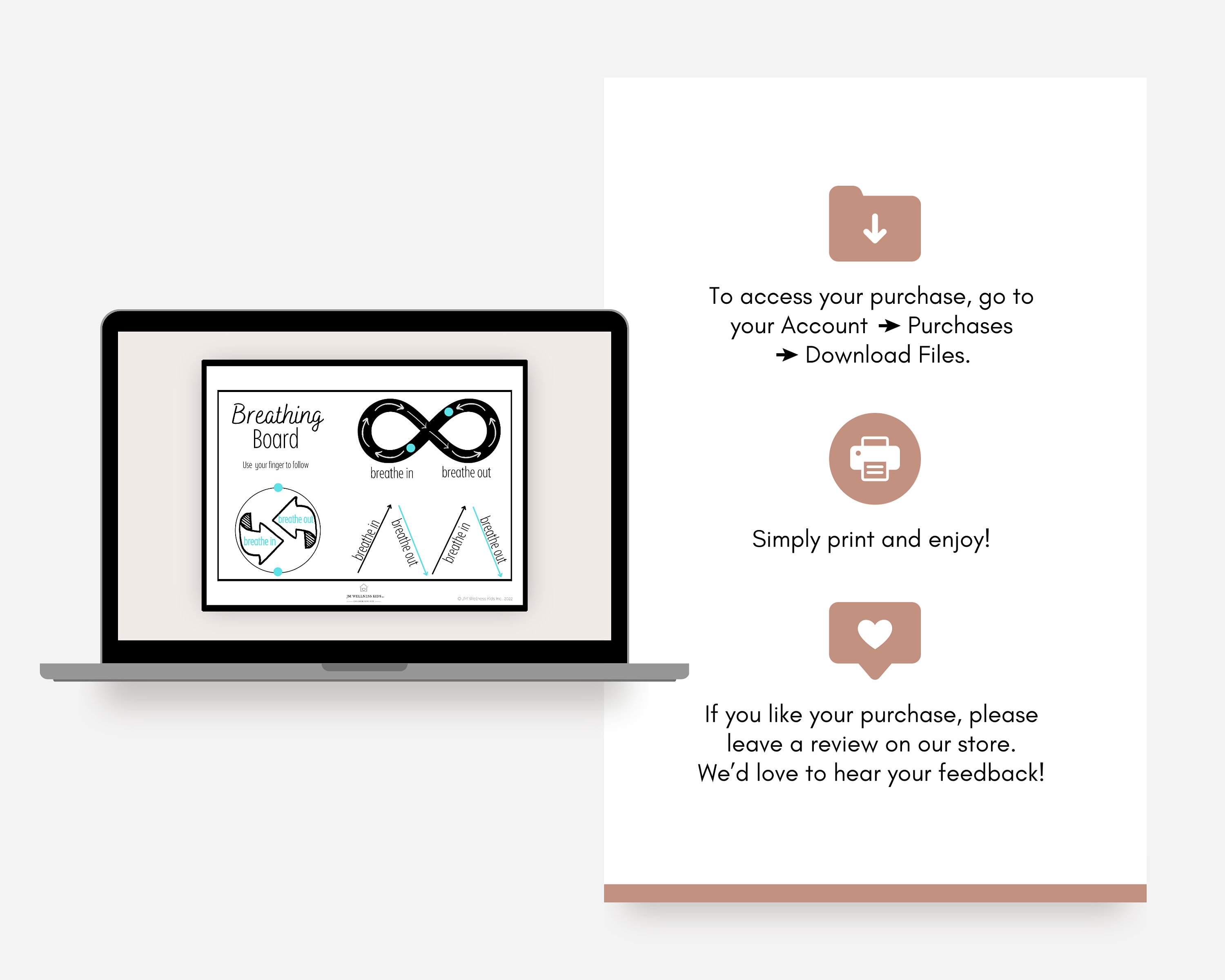 Printable Breathing Board - Etsy