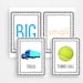 Printable Big Vs. Small Flash Cards - Etsy