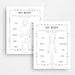 My Body Printable Worksheets - Etsy