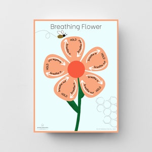Printable Flower Breathing Activity - Etsy