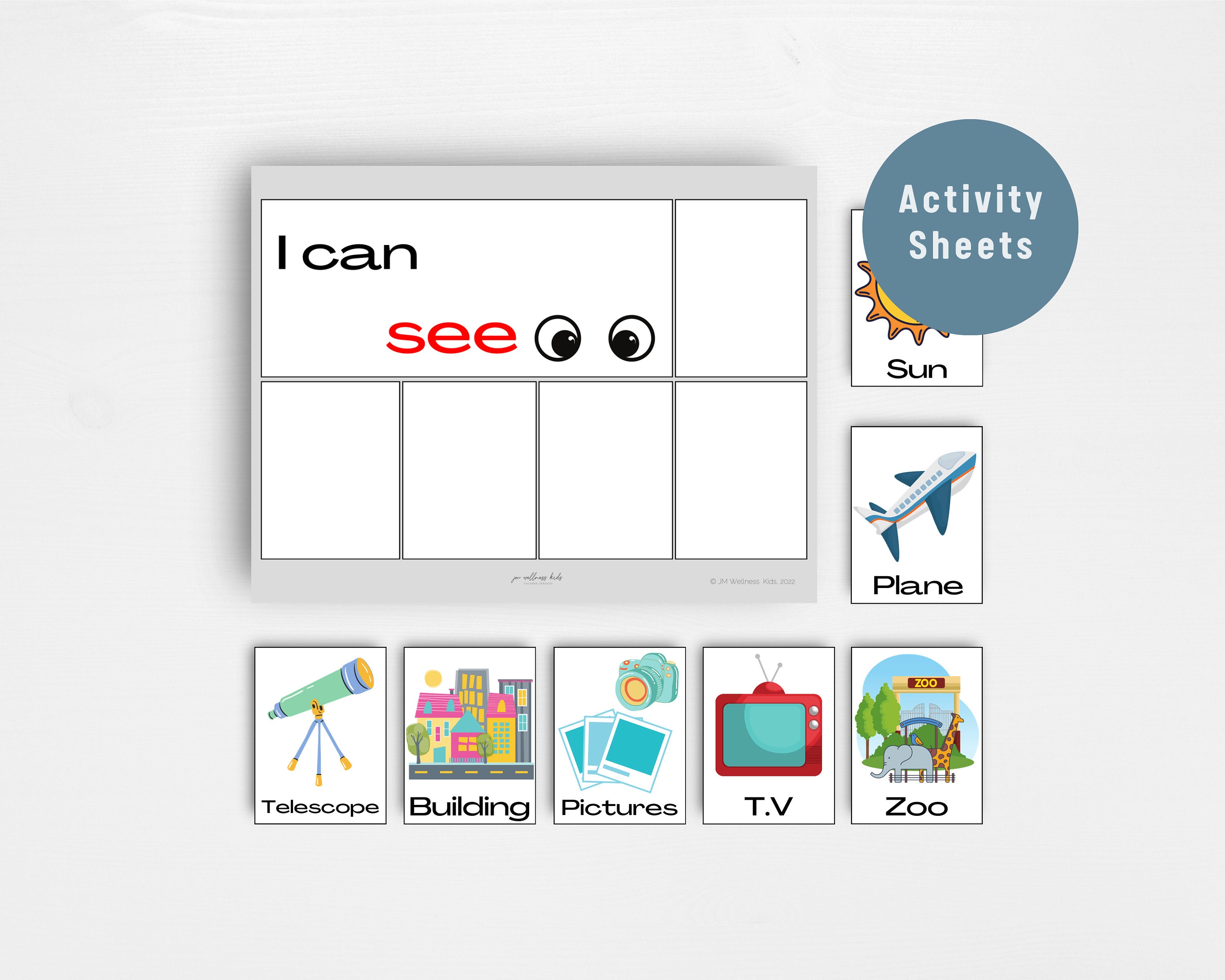 5 Senses Sorting Activity Sheets - Etsy