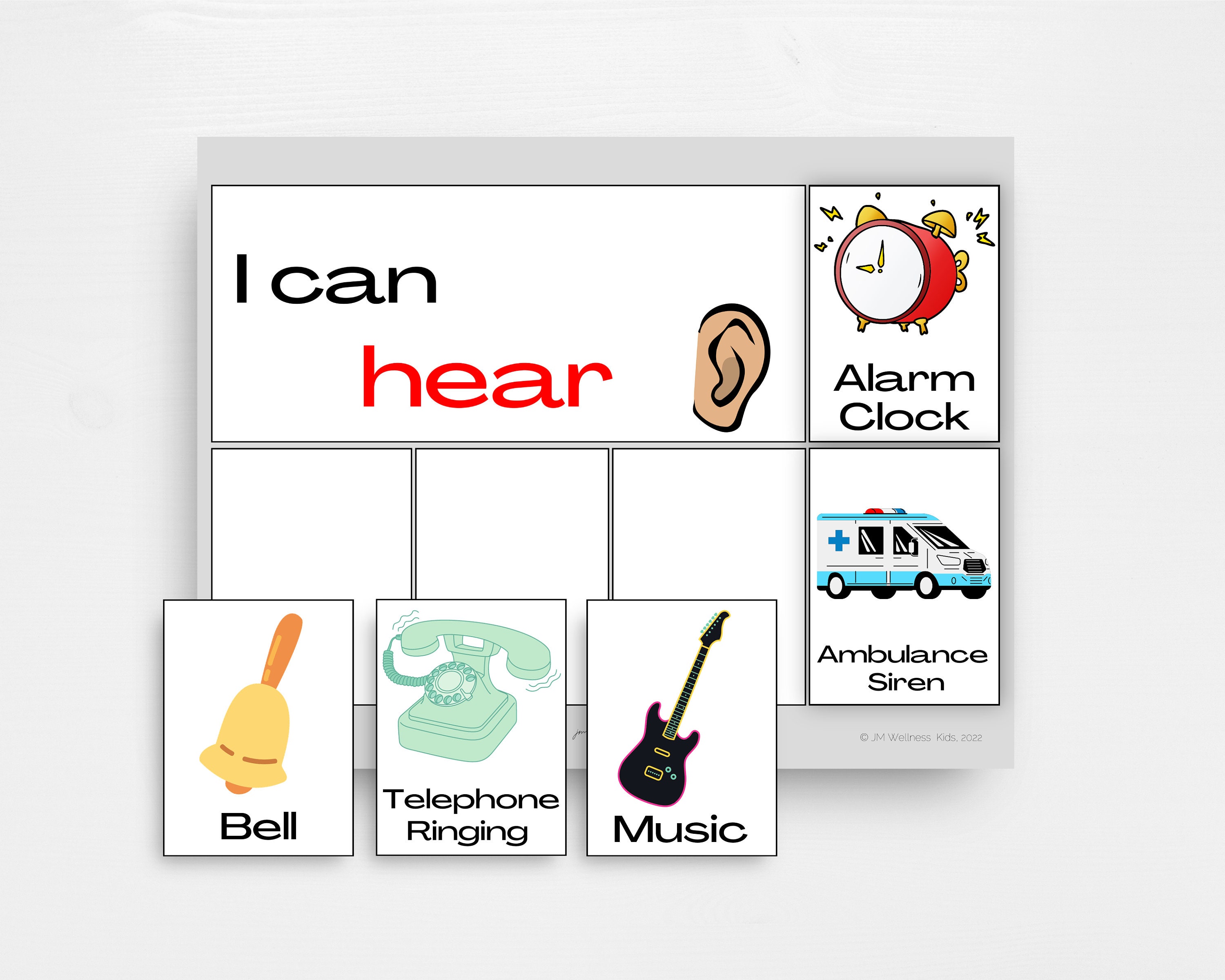 5 Senses Sorting Activity Sheets - Etsy