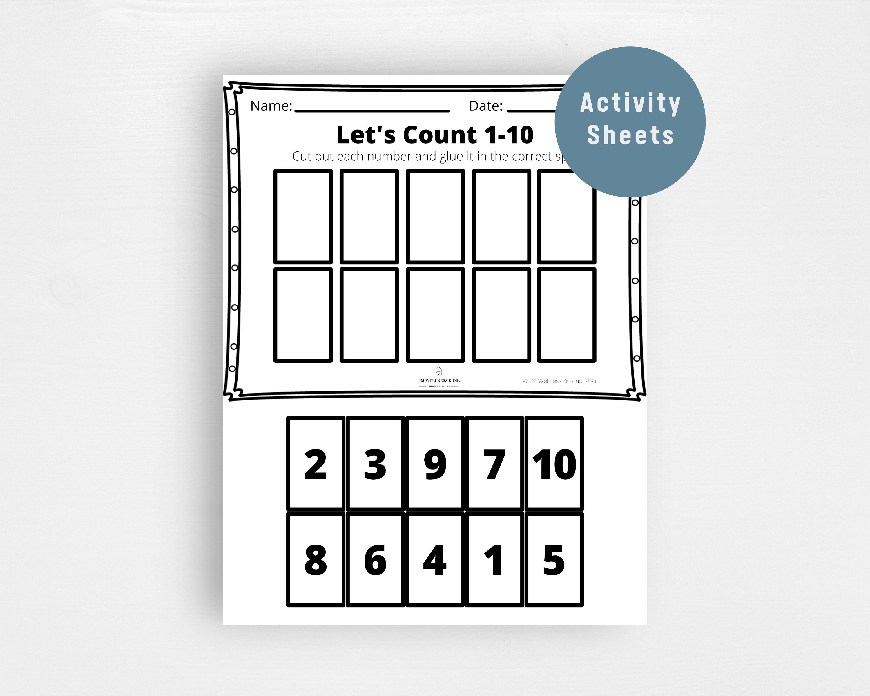 Let's Count 1 to 100 Printable Worksheets - Etsy