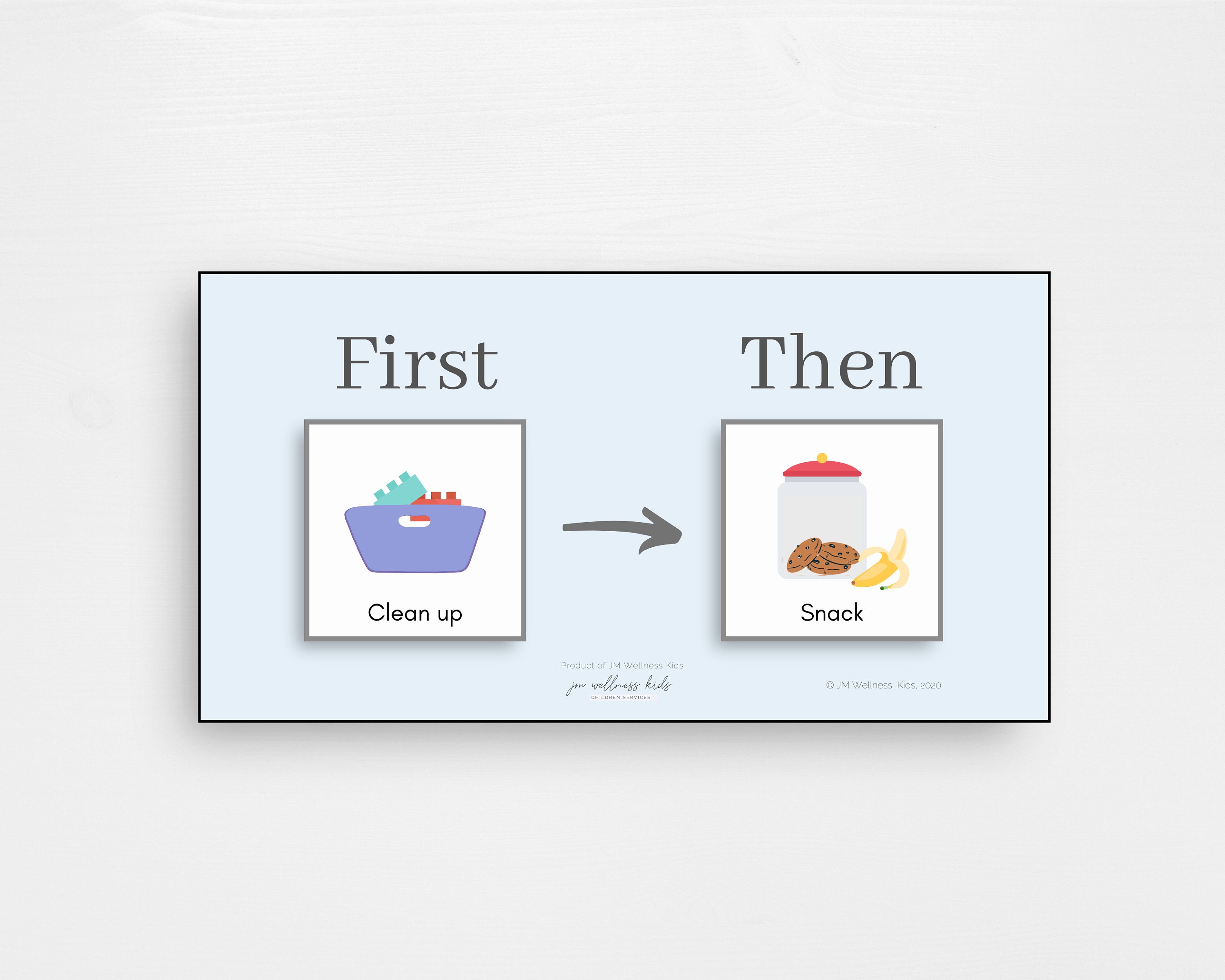 Printable First Then Visual Board - Etsy