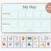 Printable School Day Visual Schedule for Kids mint - Etsy Canada