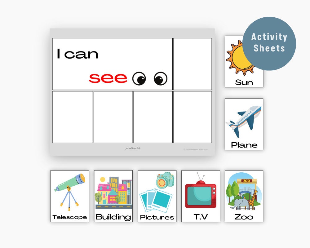 5 Senses Sorting Activity Sheets - Etsy Australia