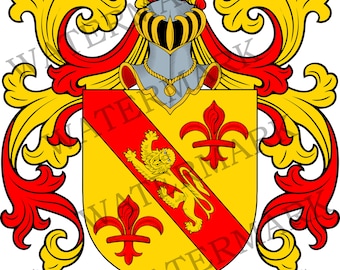 Lane Family Crest - Etsy