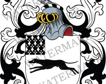 Jacobs Family Crest Digital Download Jacobs Coat of Arms - Etsy