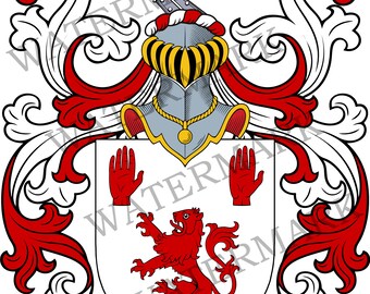 Fox Coat of Arms Flag - Etsy