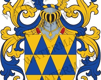 Carlson Coat of Arms - Etsy