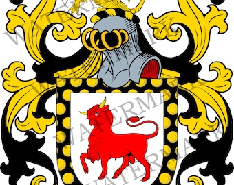 Cole Coat of Arms - Etsy