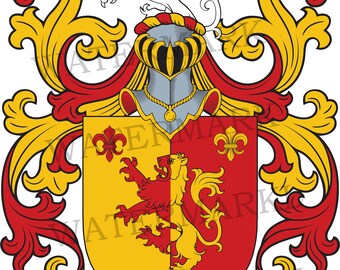 Hardy Family Crest Digital Download Hardy Coat of Arms JPG - Etsy