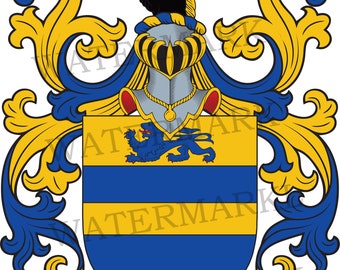 Gray Family Crest Digital Download Gray Coat of Arms JPG File Heraldry ...
