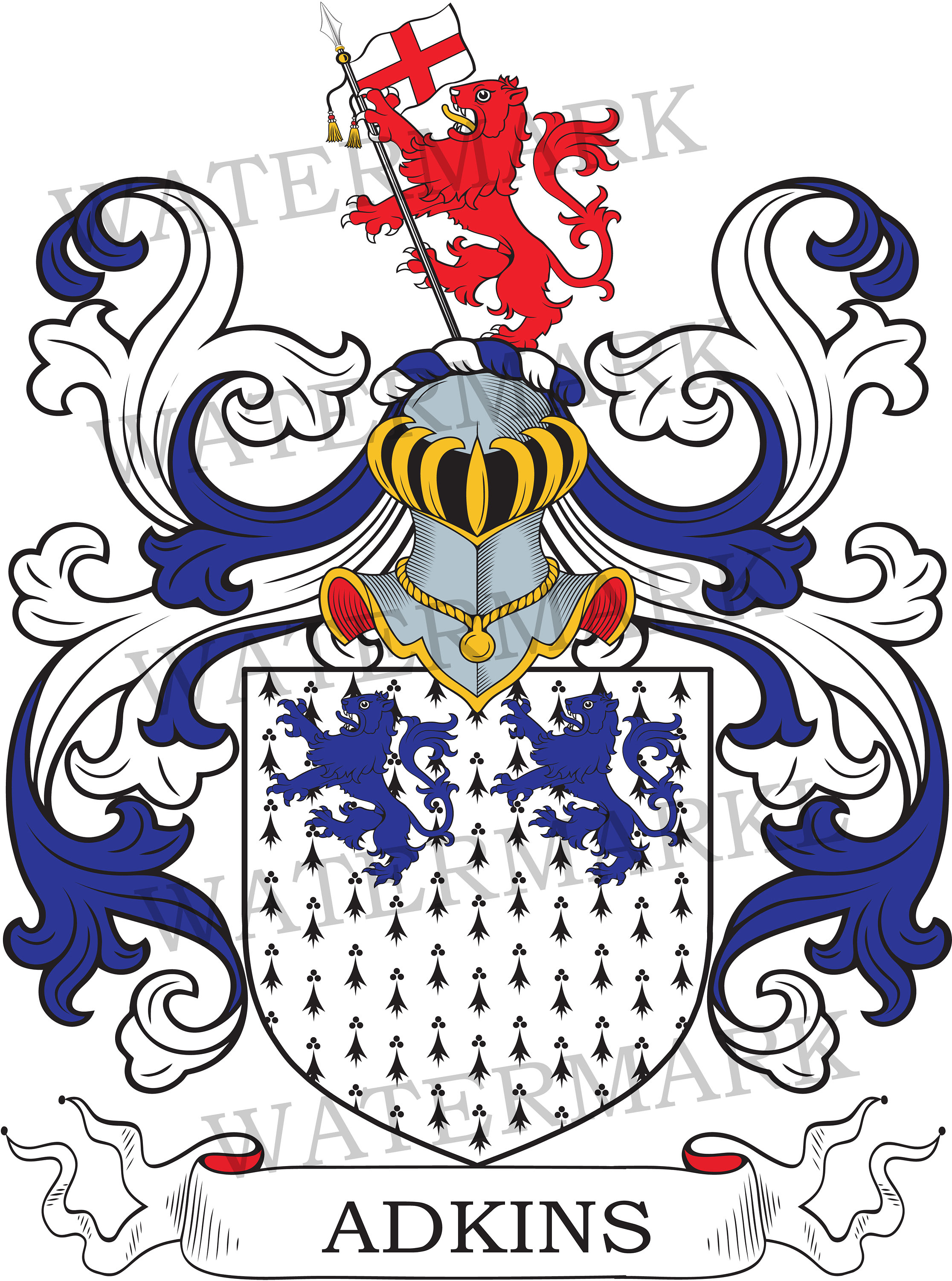 Atkins Family Crest
