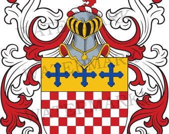 Burgess Coat of Arms - Etsy