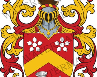 Mcguire Family Crest Digital Download Mcguire Coat of Arms - Etsy