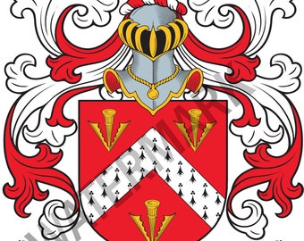 Arnold Coat of Arms | Etsy