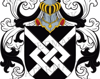 Taylor Family Crest Digital Download Taylor Coat of Arms JPG File ...