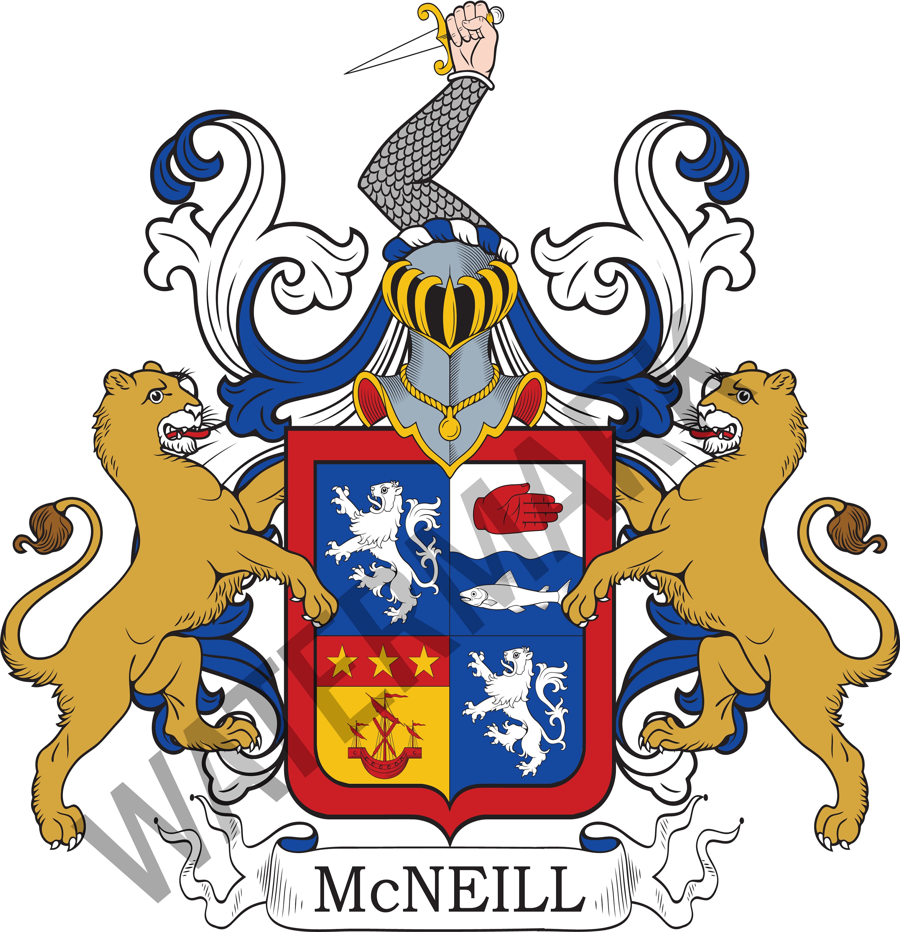 Mcneil Family Crest